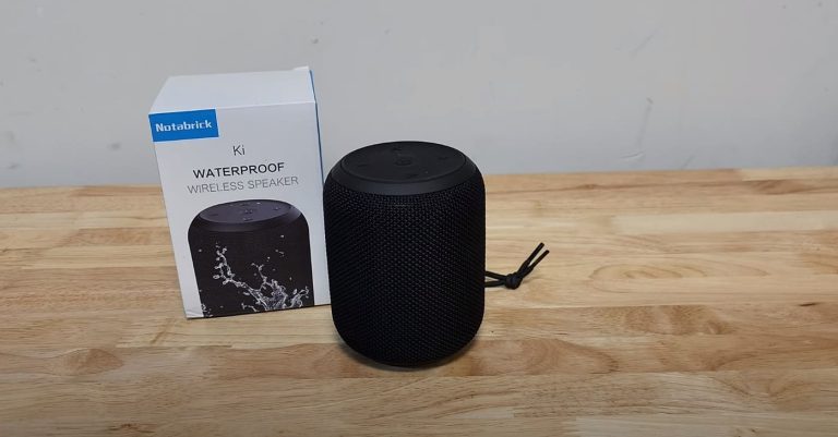 NOTABRICK Bluetooth Speaker Website